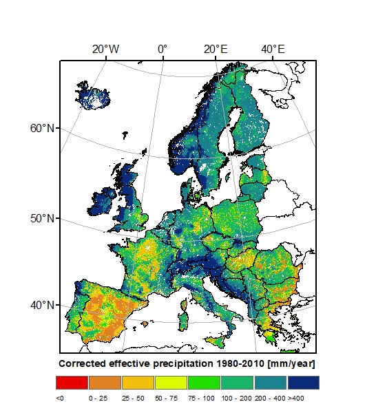 Creating and filling the gaps of a Pan-European groundwater recharge ...